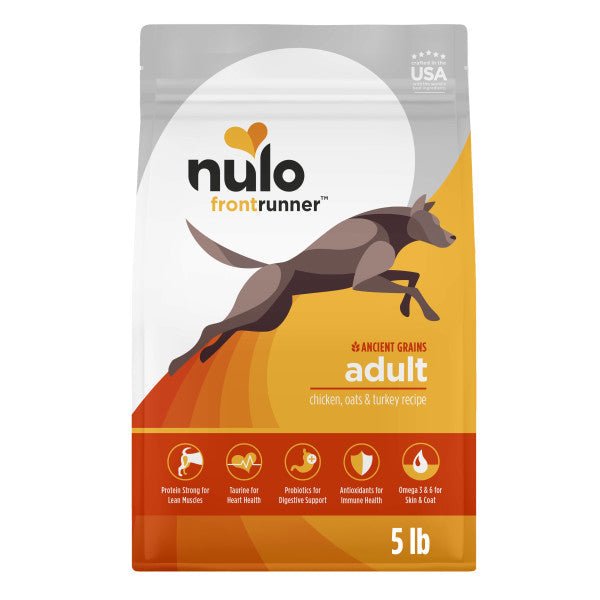 Nulo Frontrunner Adult Dog Chicken, Oats & Turkey Dry Dog Food | The ...