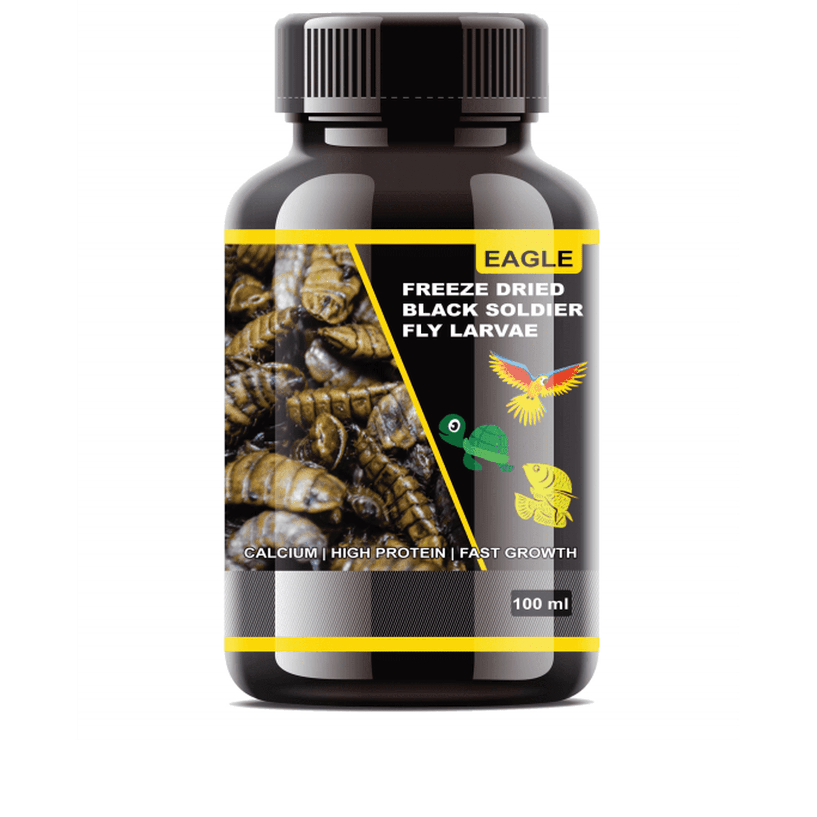 Horizone Eagle Freeze Dried Black Soldier Fly Larvae - 2X100 ML | The ...