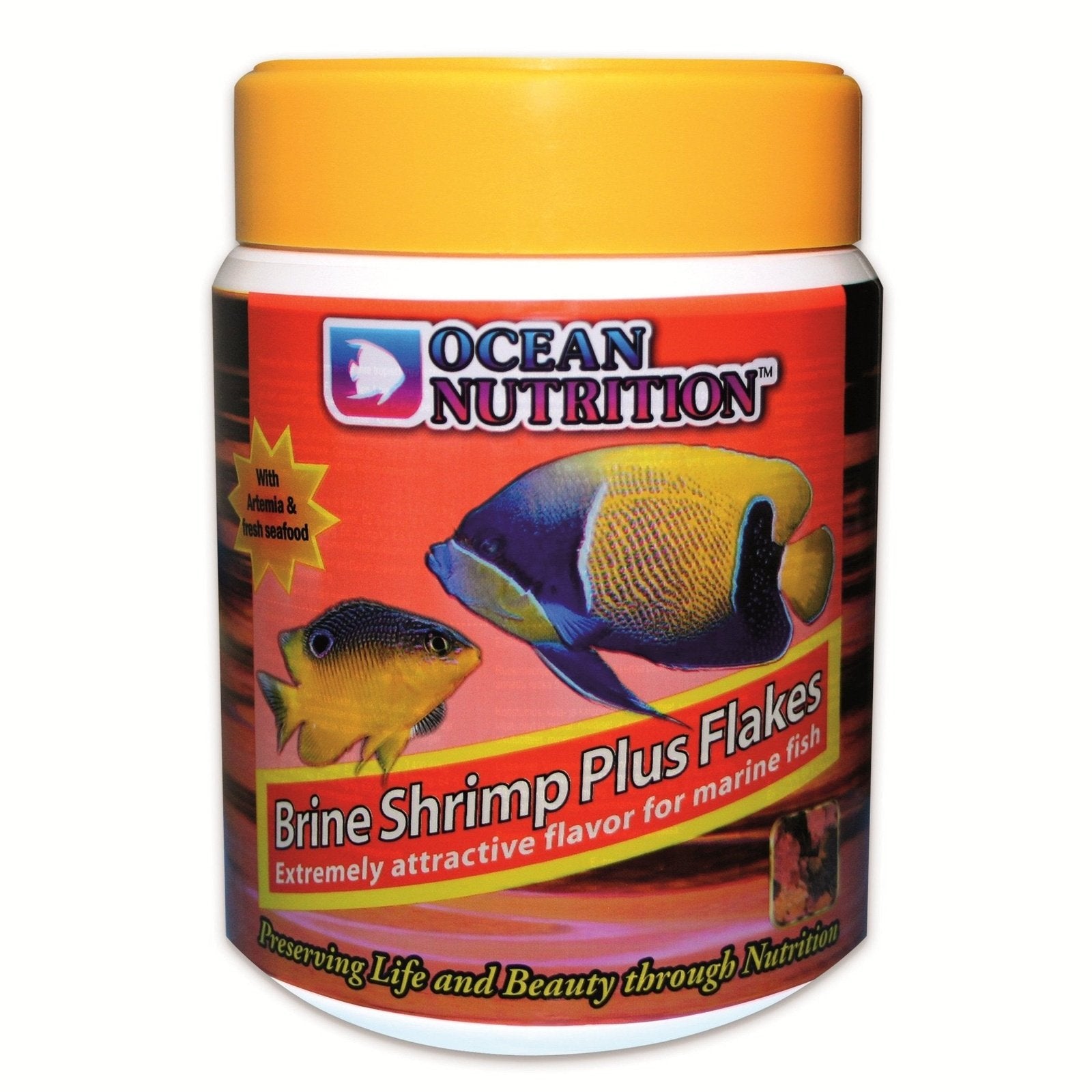 Ocean Nutrition Brine Shrimp Plus Flake Marine Fish Food | The Pets Club