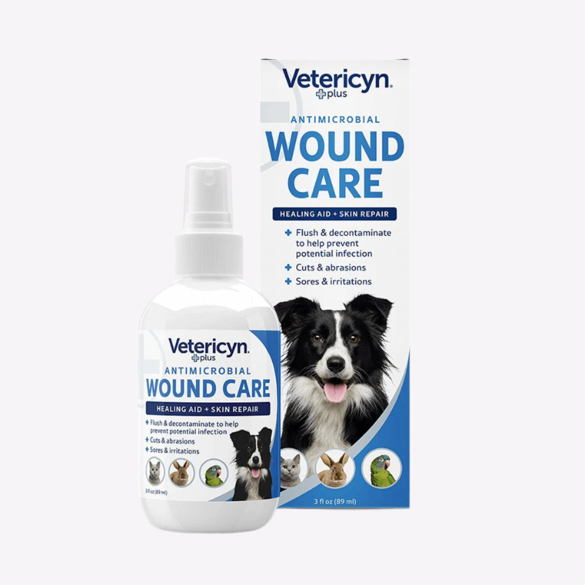 Vetericyn Plus Antimicrobial All Animal Wound and Skin Care - 3oz | The ...